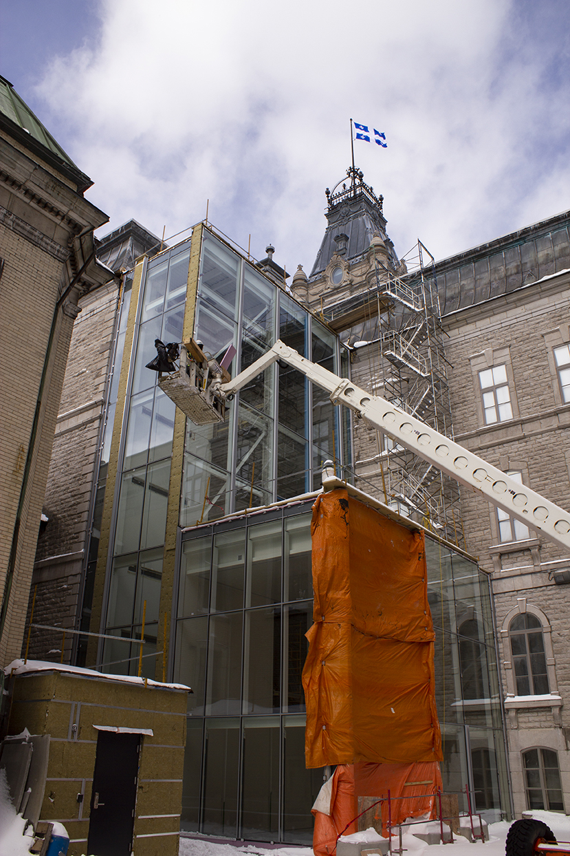 The reception pavilion of Québec’s National Assembly - World Buildings ...
