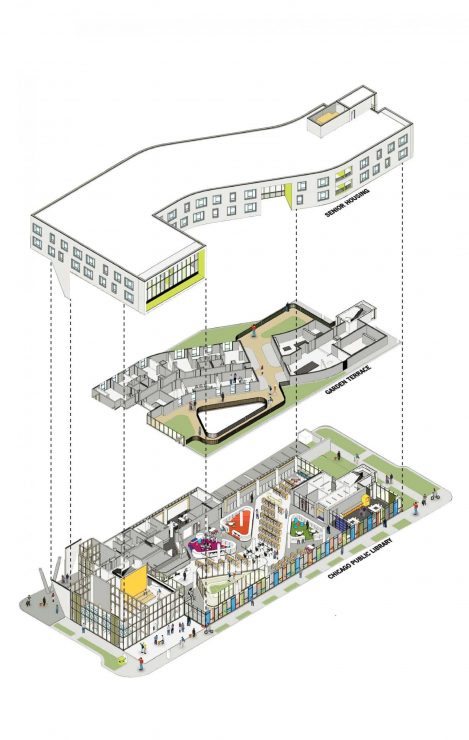 Northtown Affordable Housing and Public Library – World Buildings ...