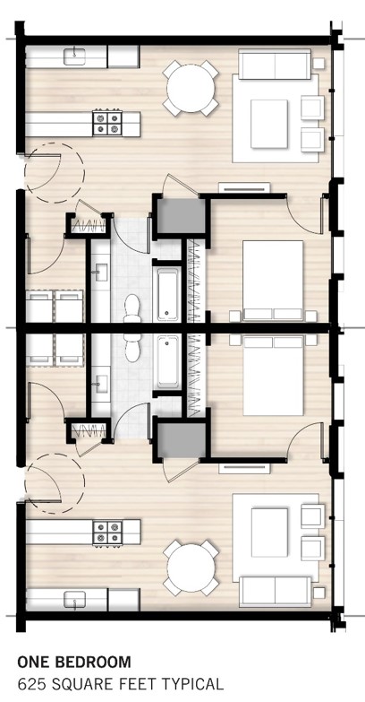 Northtown Affordable Housing and Public Library - World Buildings ...