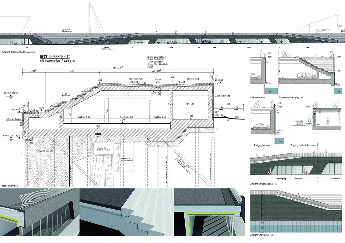 Niederhafen River Promenade - World Buildings Directory | Architecture ...
