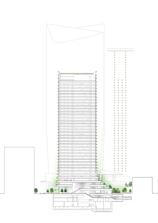 Toranomon Hills Towers, Tokyo - World Buildings Directory ...