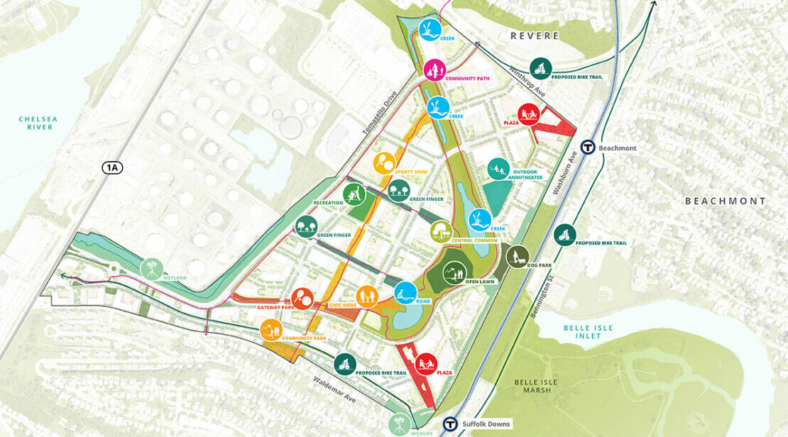 Suffolk Downs Master Plan - World Buildings Directory | Architecture ...