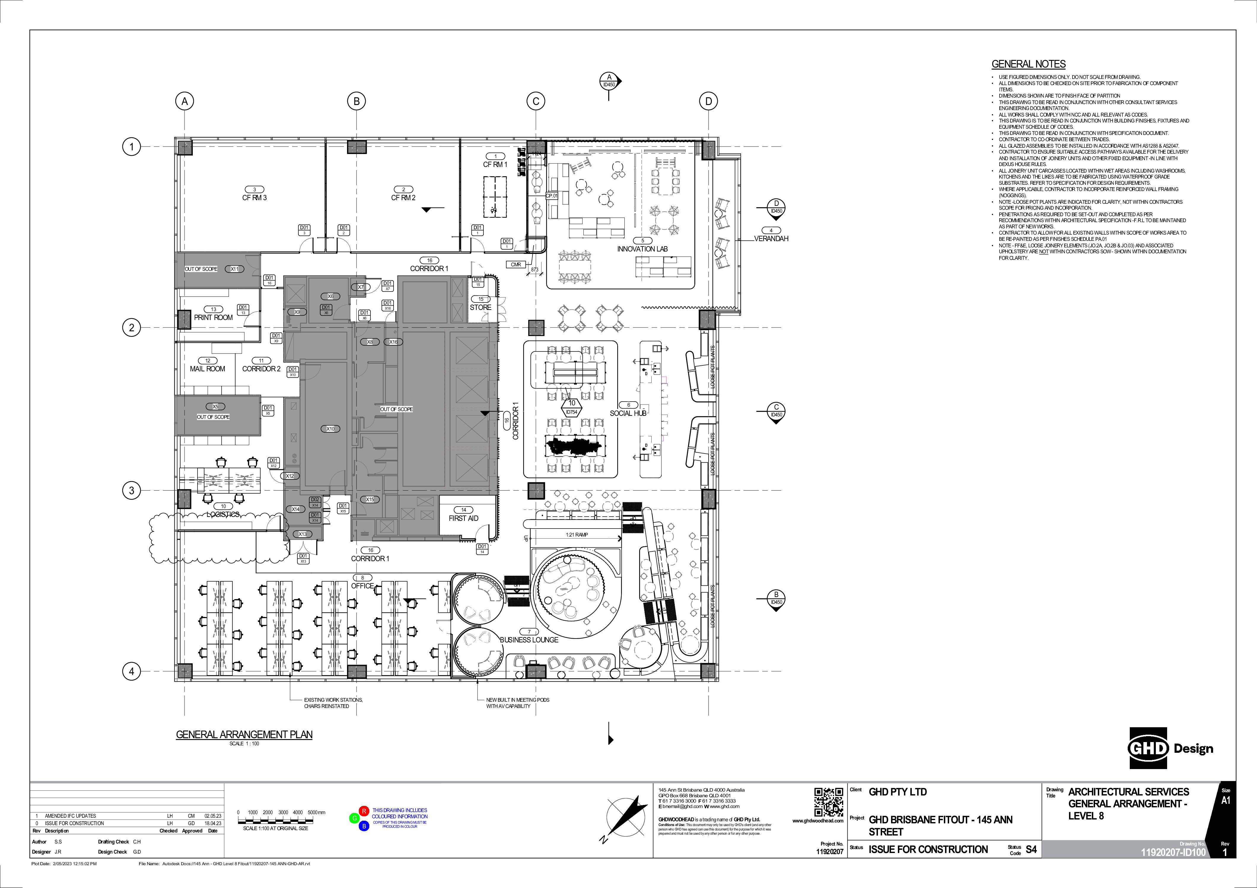 The Hub, GHD Brisbane - World Buildings Directory | Architecture Search ...