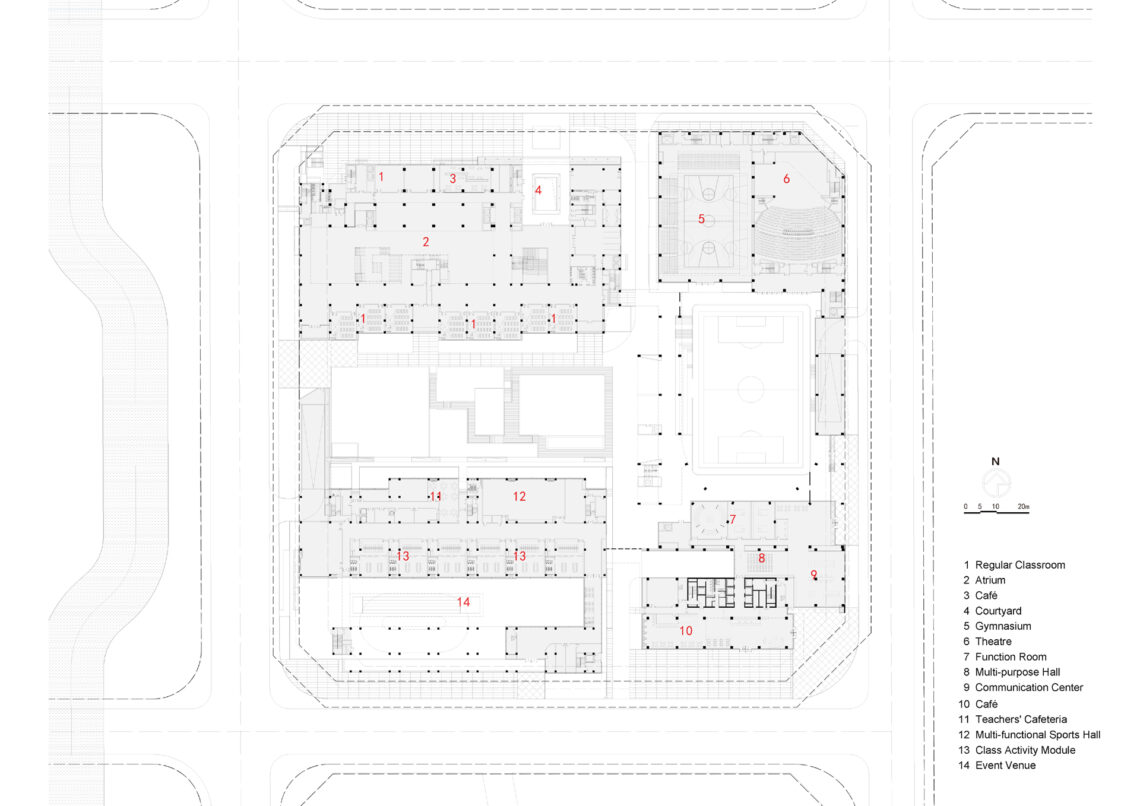Shanghai Pinghe School Jinding Campus - World Buildings Directory ...