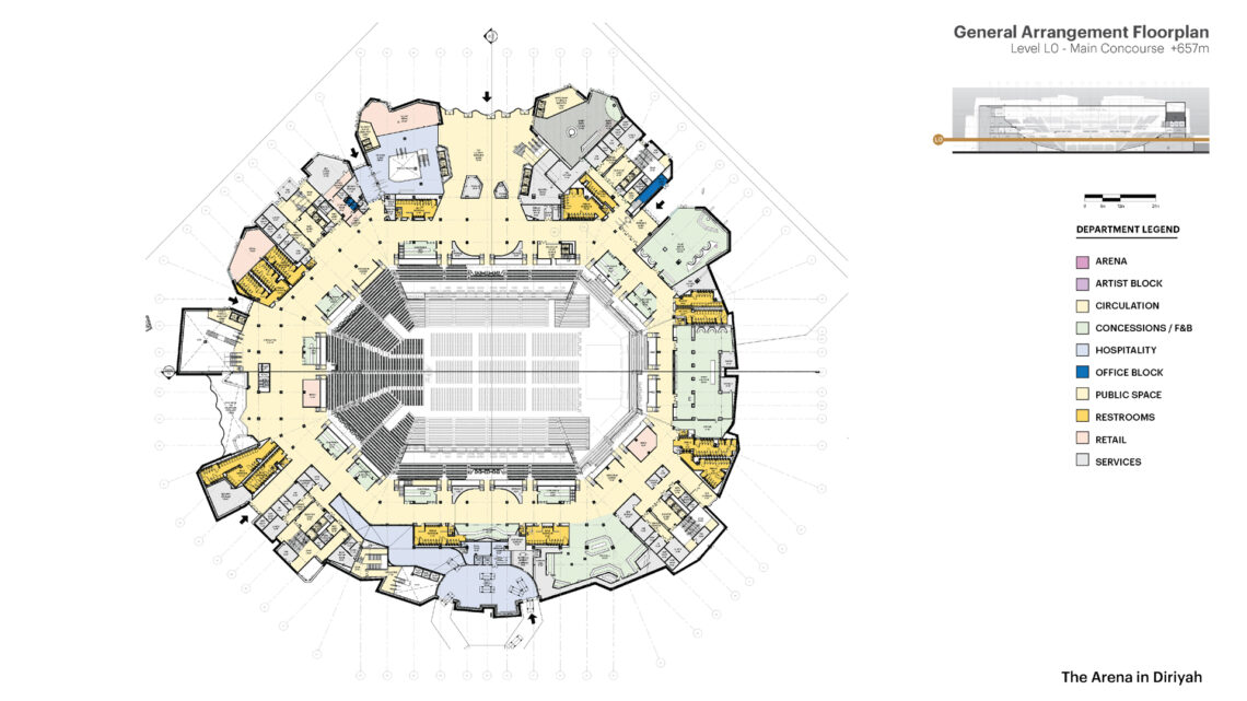 The Arena in Diriyah - World Buildings Directory | Architecture Search ...