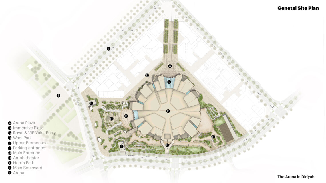 The Arena in Diriyah - World Buildings Directory | Architecture Search ...